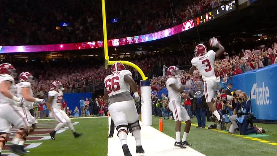 Fedora breaks down Bama's 1st TD - ESPN Video
