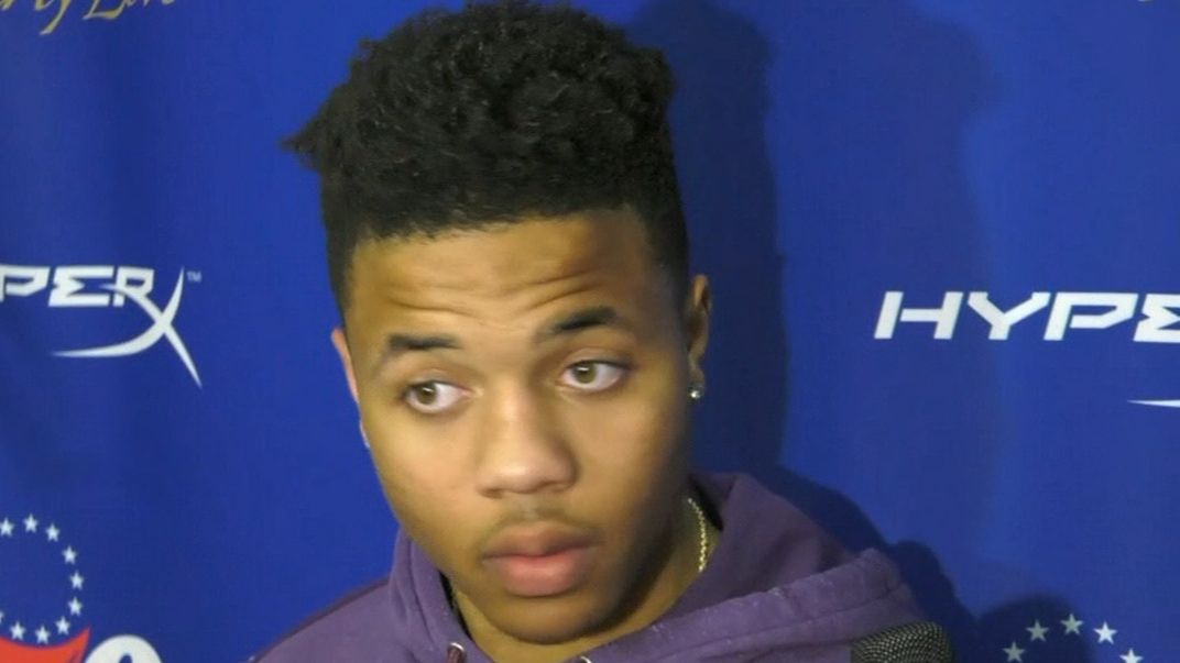Fultz not answering questions about his injury - ESPN Video