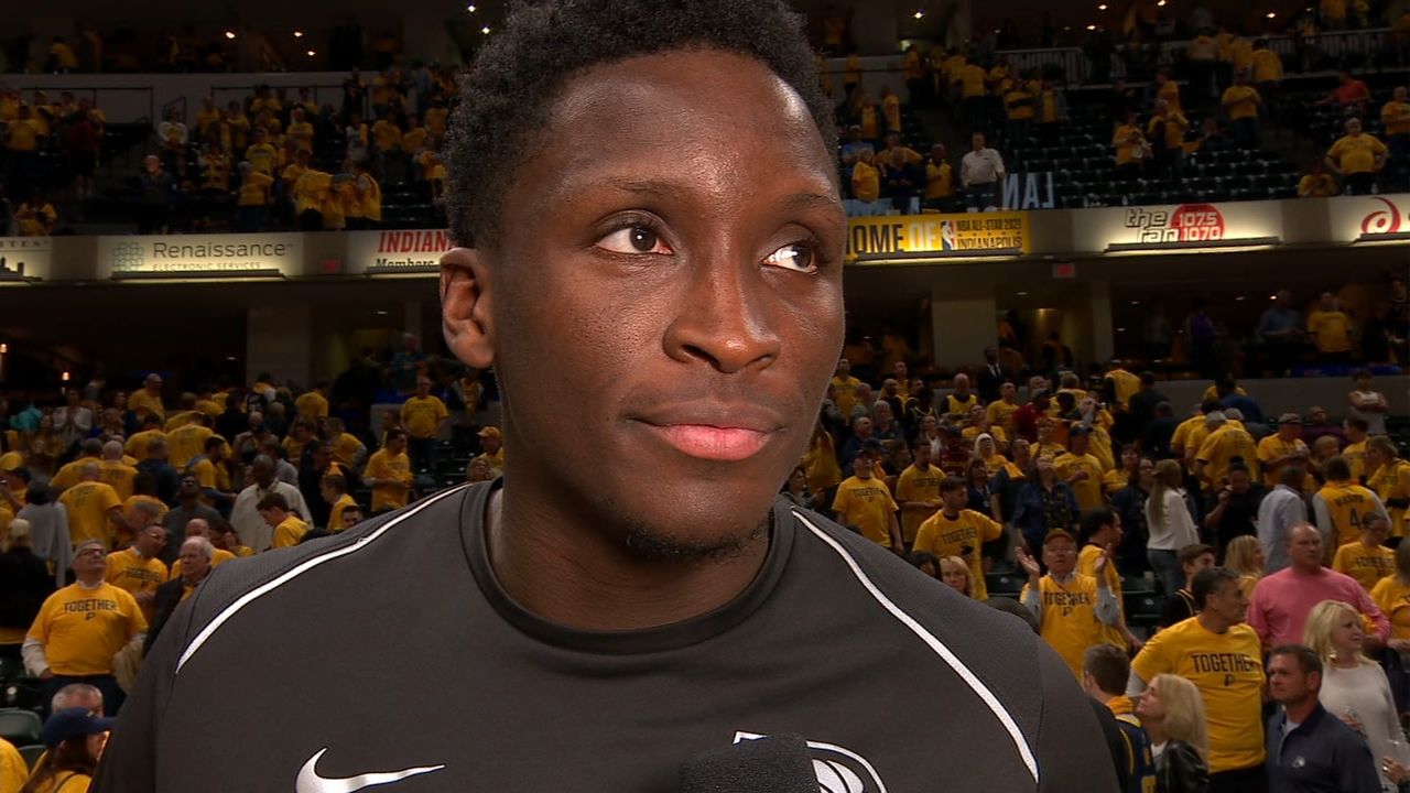 Oladipo reflects on blowout win in Game 6 - ESPN Video