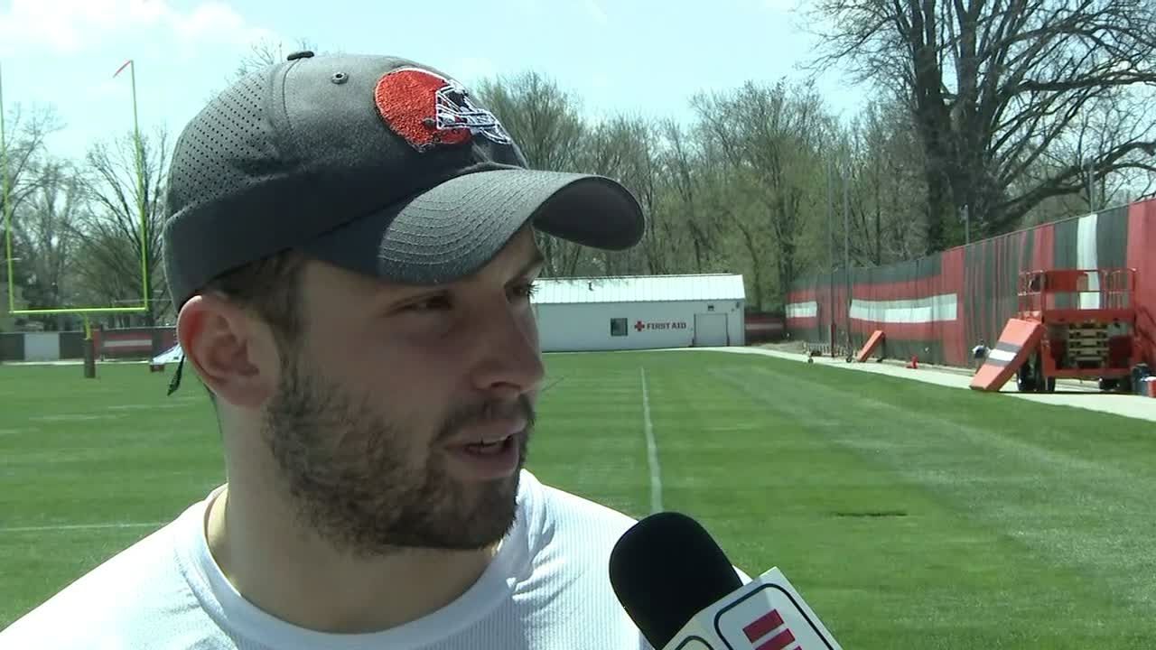 Mayfield setting expectations, ready to lead new-look Browns - ESPN Video