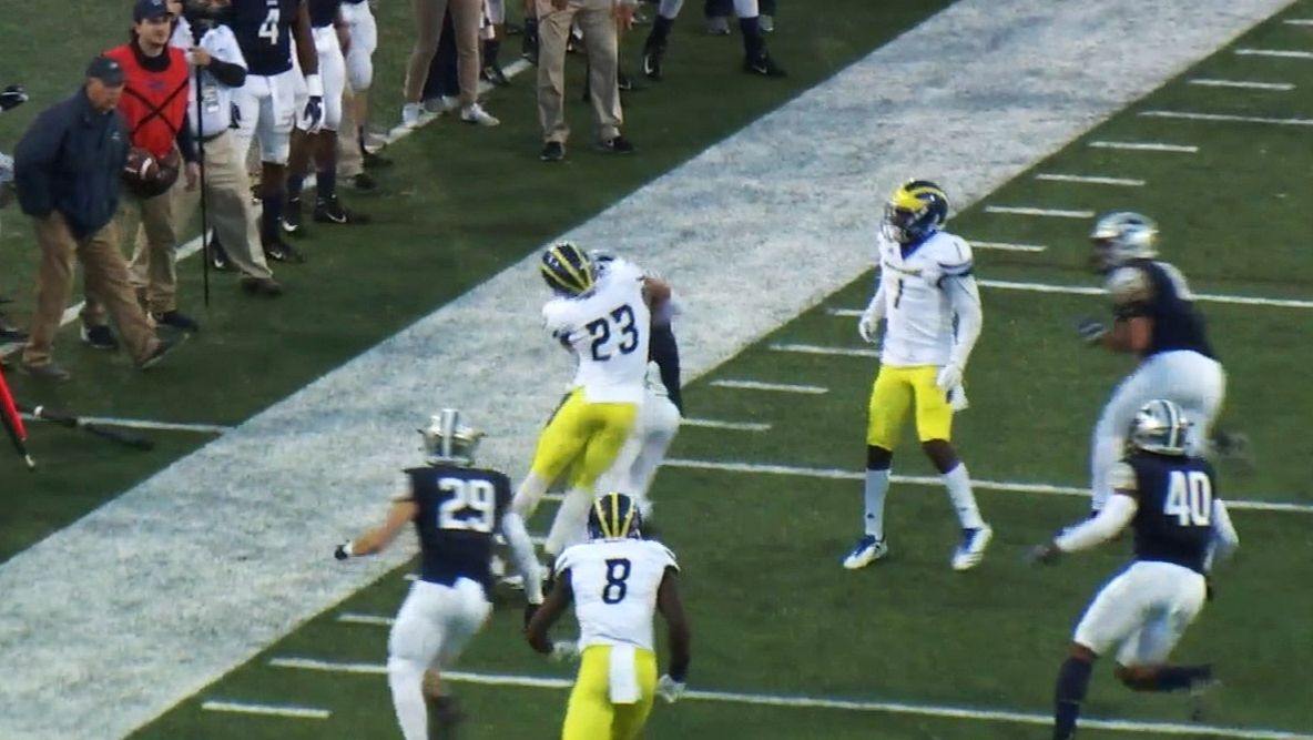 Kick returner runs over defender, scores TD for top neighborhood plays ...