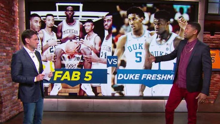 Rose would take his Michigan Fab Five over Zion's Duke team - ESPN Video