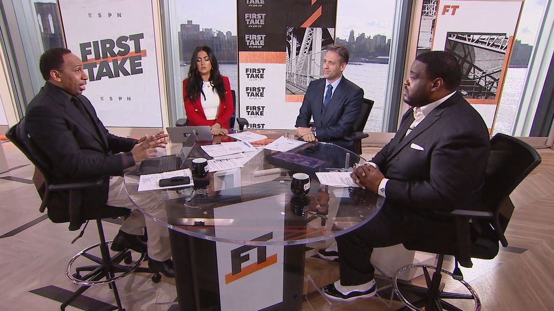 Stephen A. highly impressed by Romo's commentary - ESPN Video