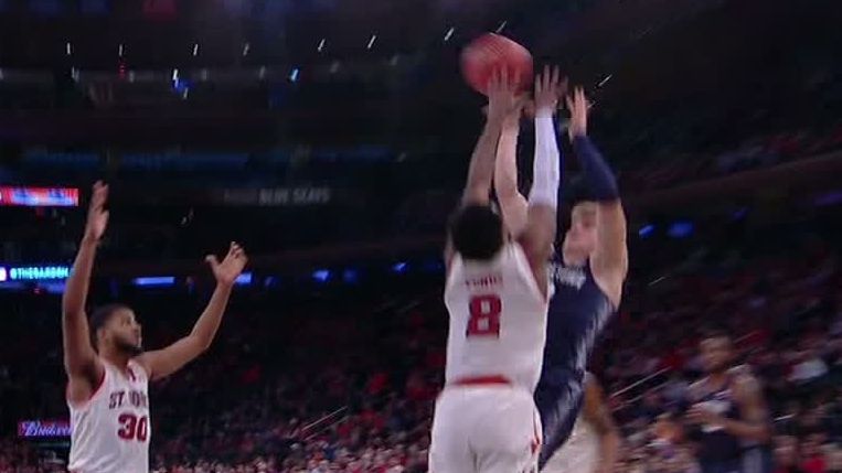 McClung goes through 3 defenders to hit fadeaway bank shot - ESPN Video