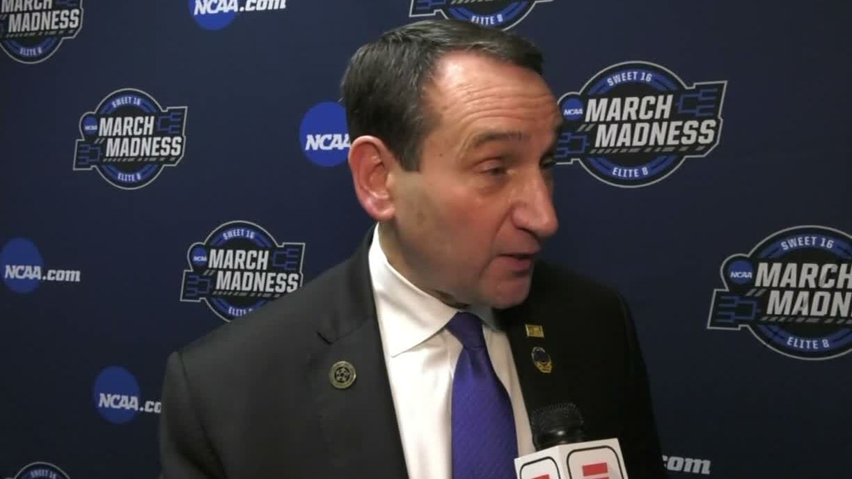 Coach K: We played til the end - ESPN Video