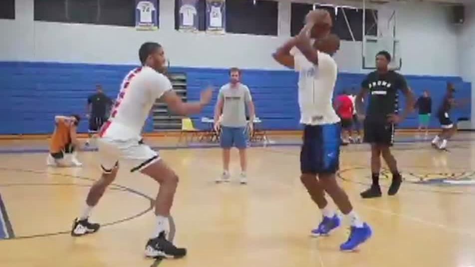 CP3, Beal and Tatum play 1-on-1 - ESPN Video