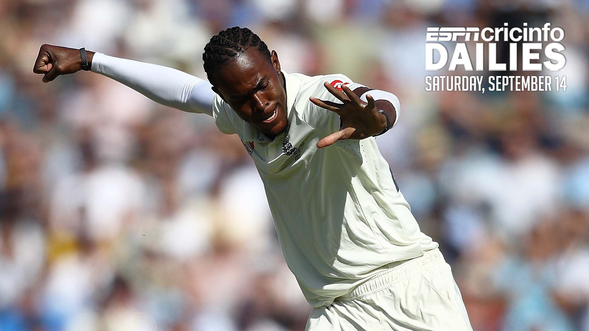 Archer's six-for puts England on top - ESPN Video