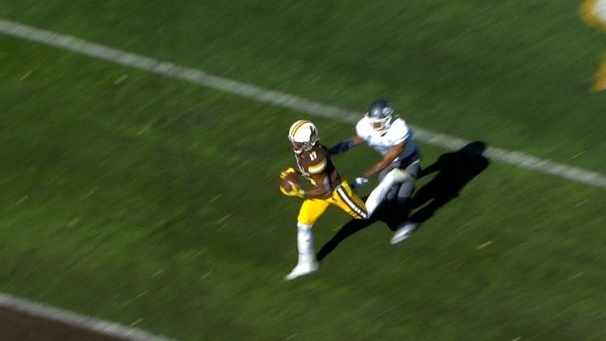 Wyoming QB airs out 37-yard TD - ESPN Video