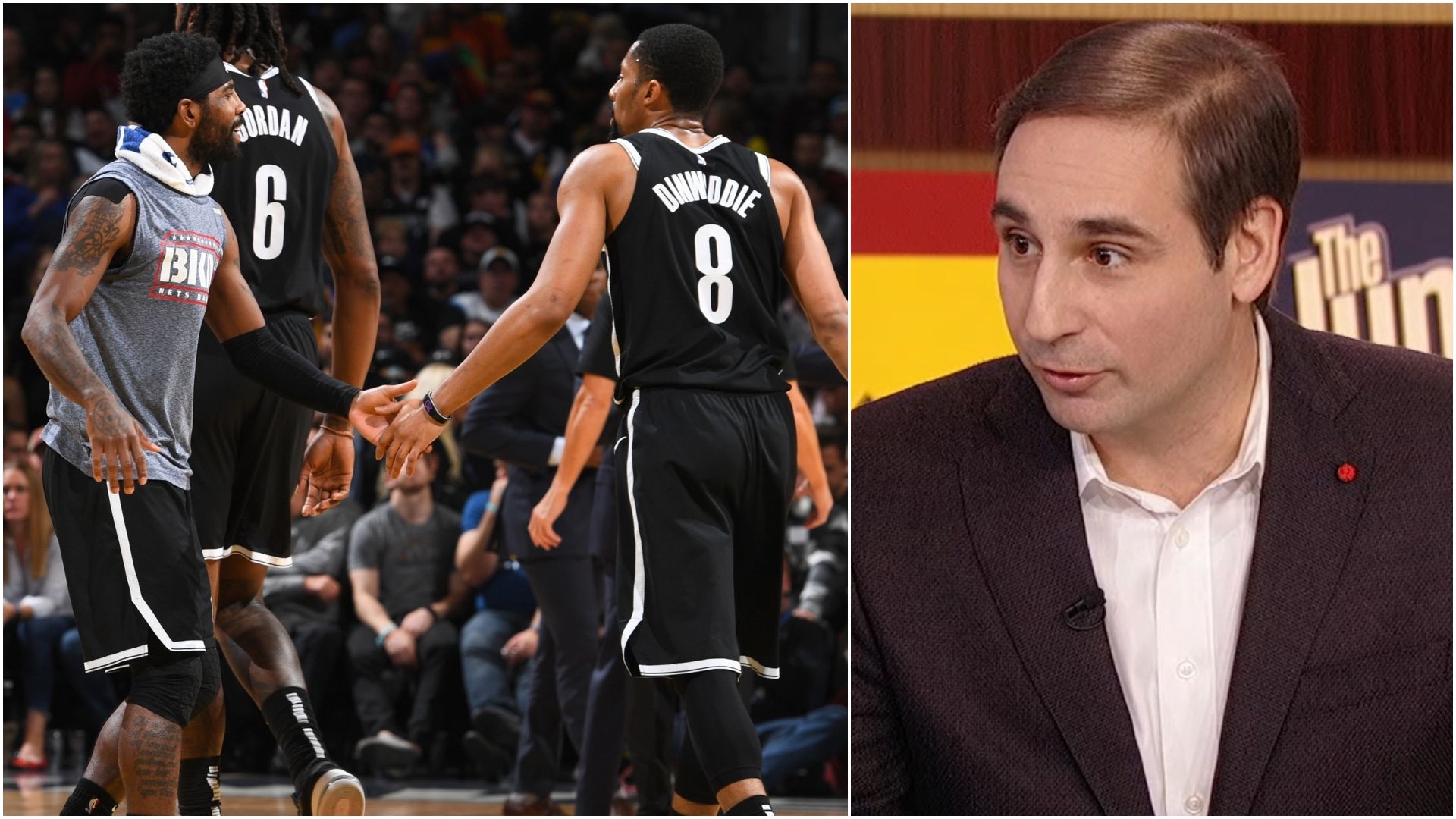 Lowe: Dinwiddie should come off the bench when Kyrie returns - ESPN Video