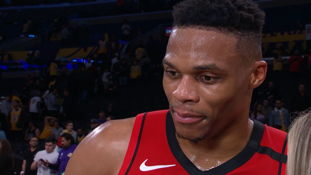 Westbrook dedicates his game to Kobe - ESPN Video