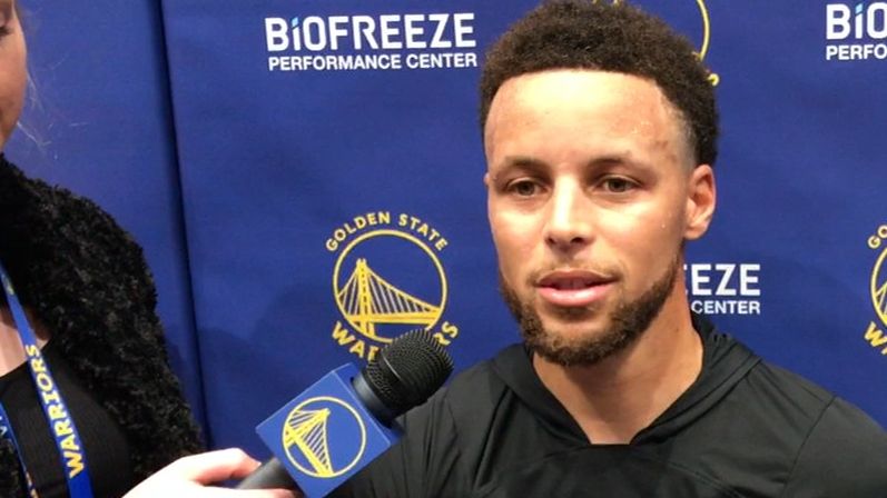 Curry hopes to be on track for return to court - ESPN Video