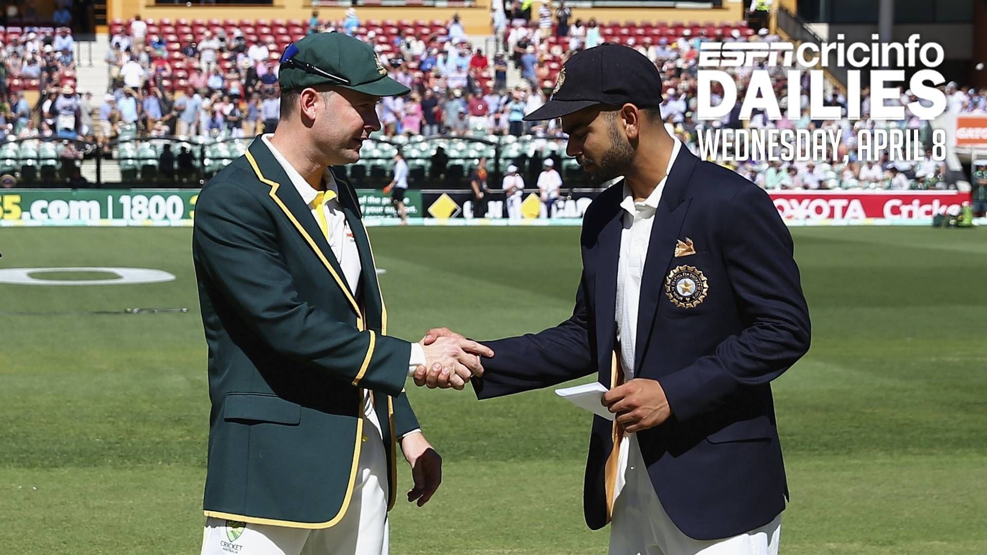 Australia 'too scared' to sledge Kohli's India: Michael Clarke - ESPN Video