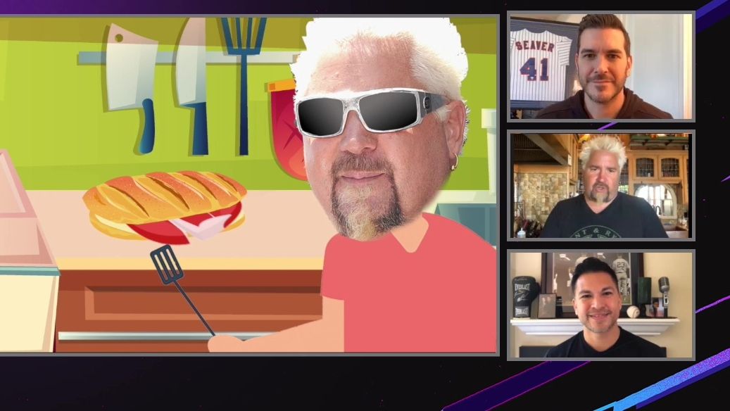 Guy Fieri serves up his best draft-day meal - ESPN Video