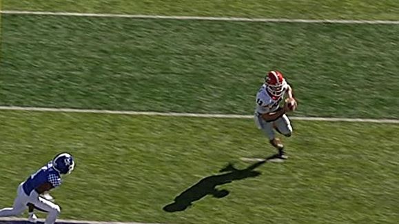 Bennett finds an opening for short Georgia TD - ESPN Video