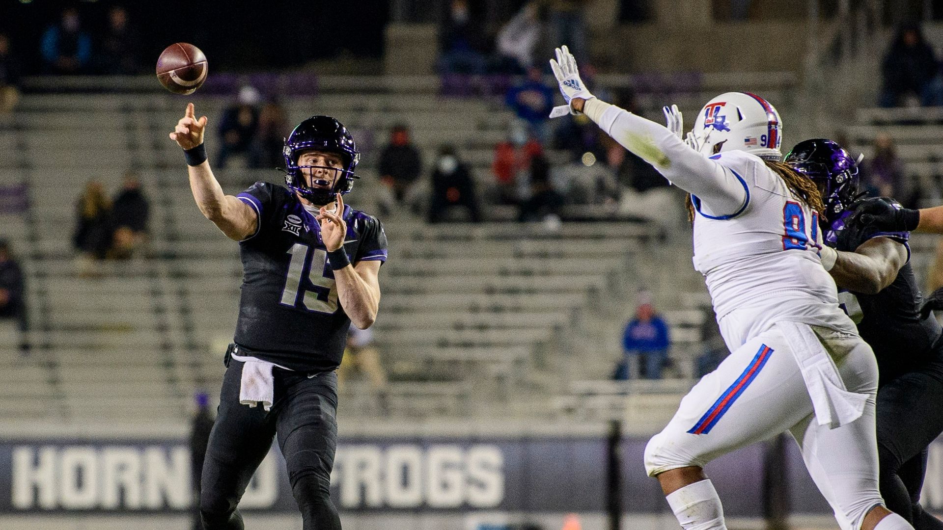 Duggan's two TDs lead TCU to blowout win over Louisiana Tech - ESPN Video