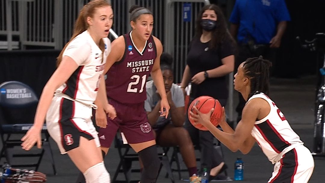 Kiana Williams perfect from the field in the 1st quarter - ESPN Video