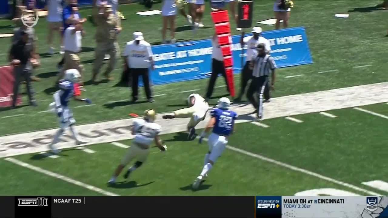 Jabari Moore makes timely interception vs. Georgia State - ESPN Video