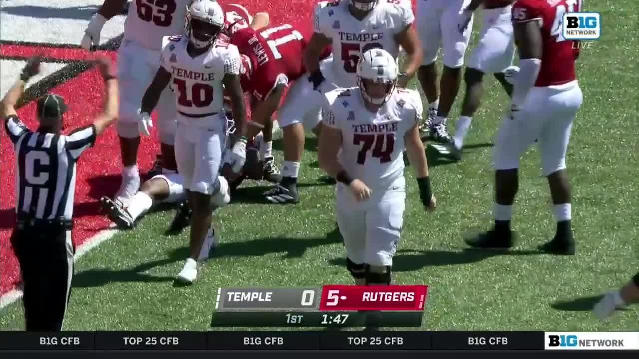 Tre Avery gets the INT vs. Temple Owls - ESPN Video
