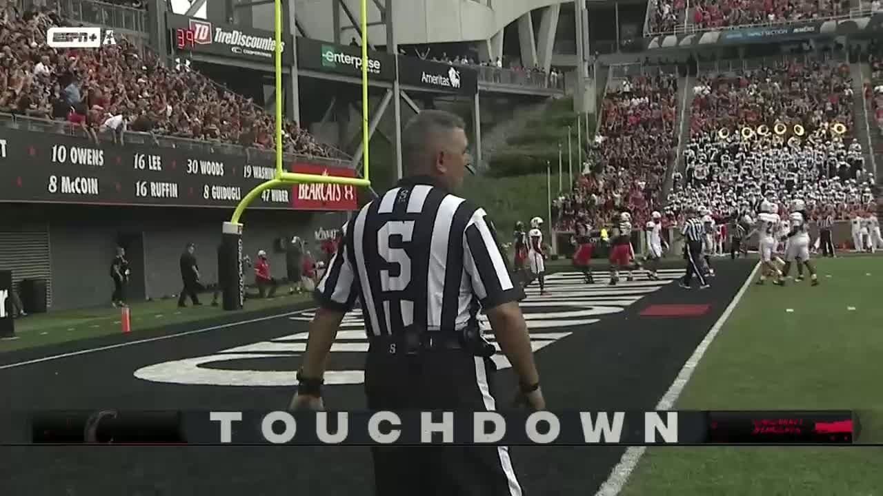 Jerome Ford powers in for a Cincinnati TD - ESPN Video