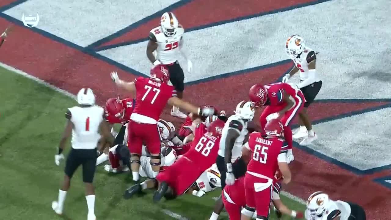 Touchdown! Joshua Mack scores vs. Campbell Fighting Camels - ESPN Video