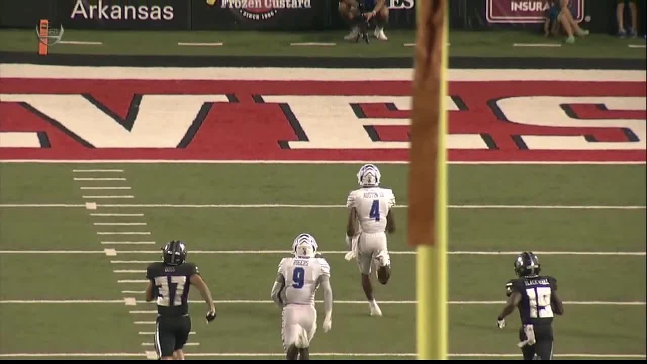Calvin Austin III makes catch for 75-yard Receiving TD - ESPN Video