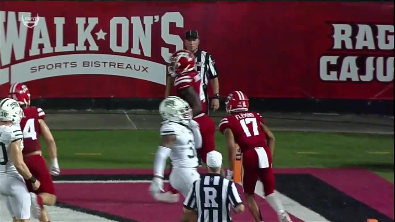 Montrell Johnson scores 6-yard Rushing touchdown vs. Ohio - ESPN Video