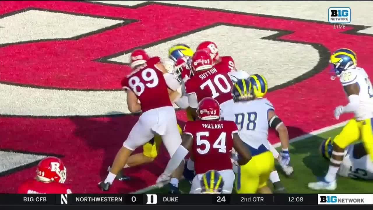 Touchdown! Aaron Young scores for Rutgers - ESPN Video