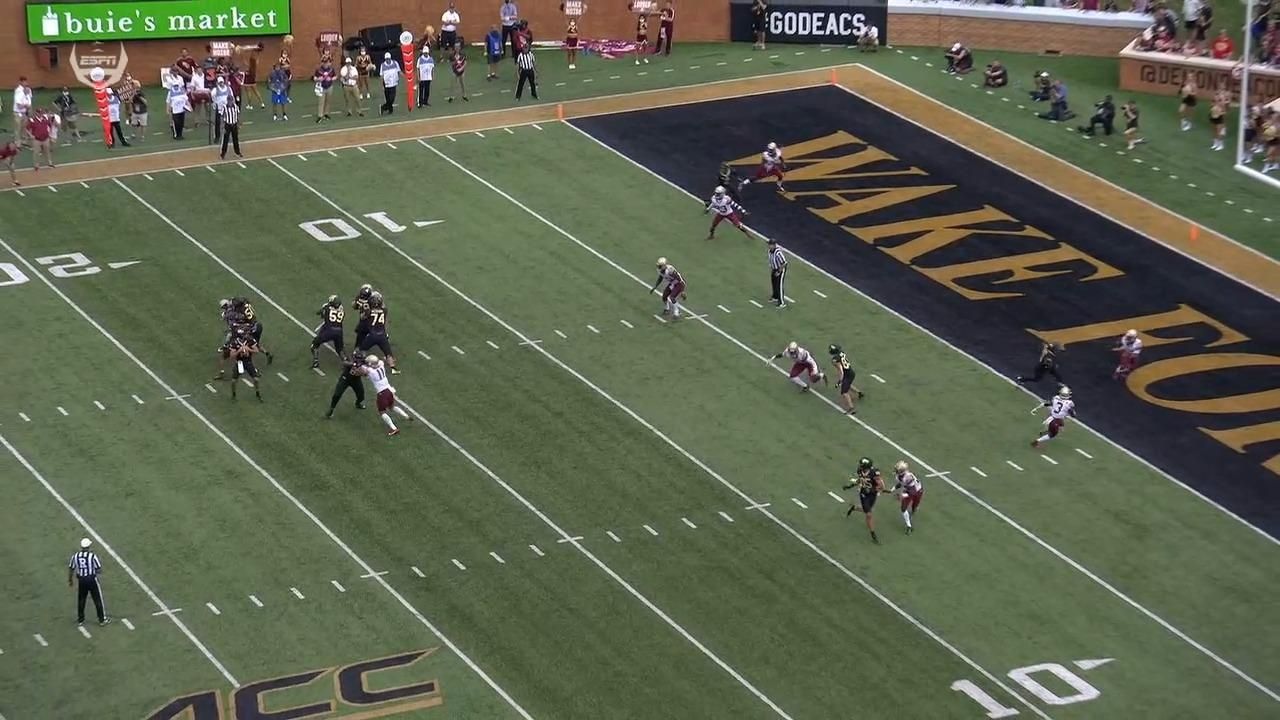 Wake Forest takes 21-7 lead on 11-yard TD - ESPN Video