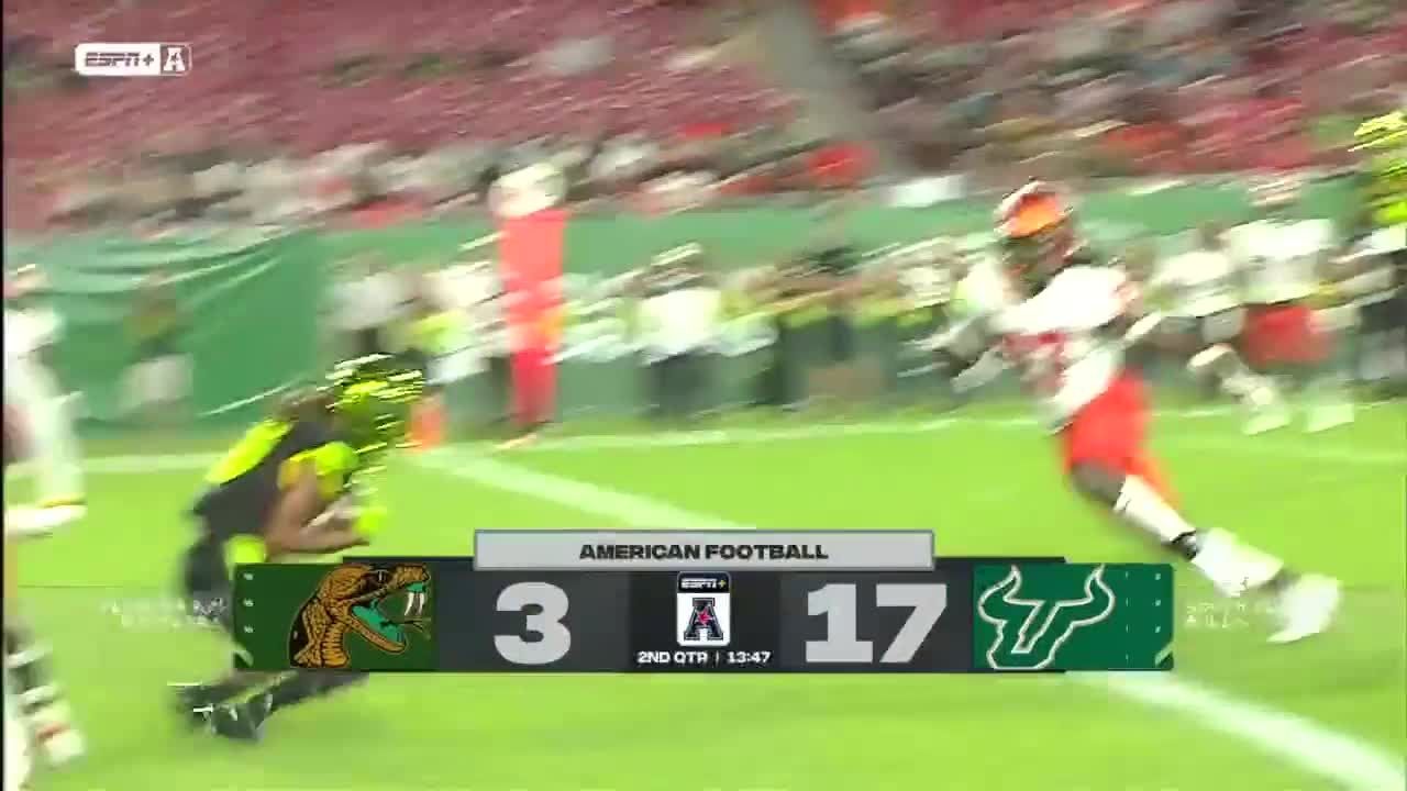 Timmy Mcclain airs it out for 9-yard touchdown Pass - ESPN Video