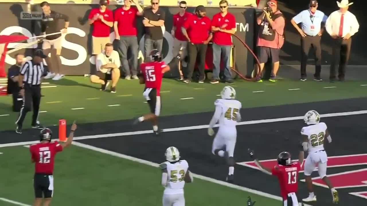 Travis Koontz makes the grab for 4-yard Receiving touchdown - ESPN Video