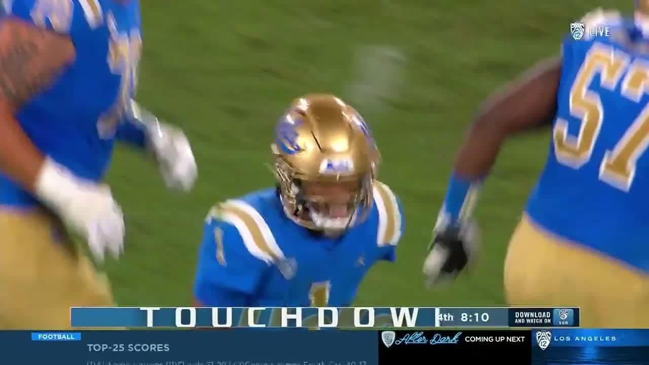 Touchdown! Kyle Philips scores vs. Fresno State - ESPN Video