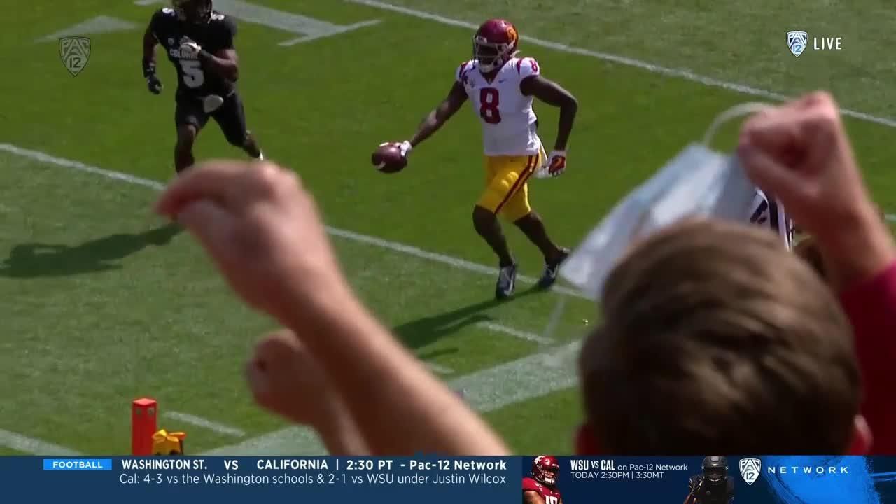 USC's Michael Trigg makes leaping catch for 46-yard TD - ESPN Video