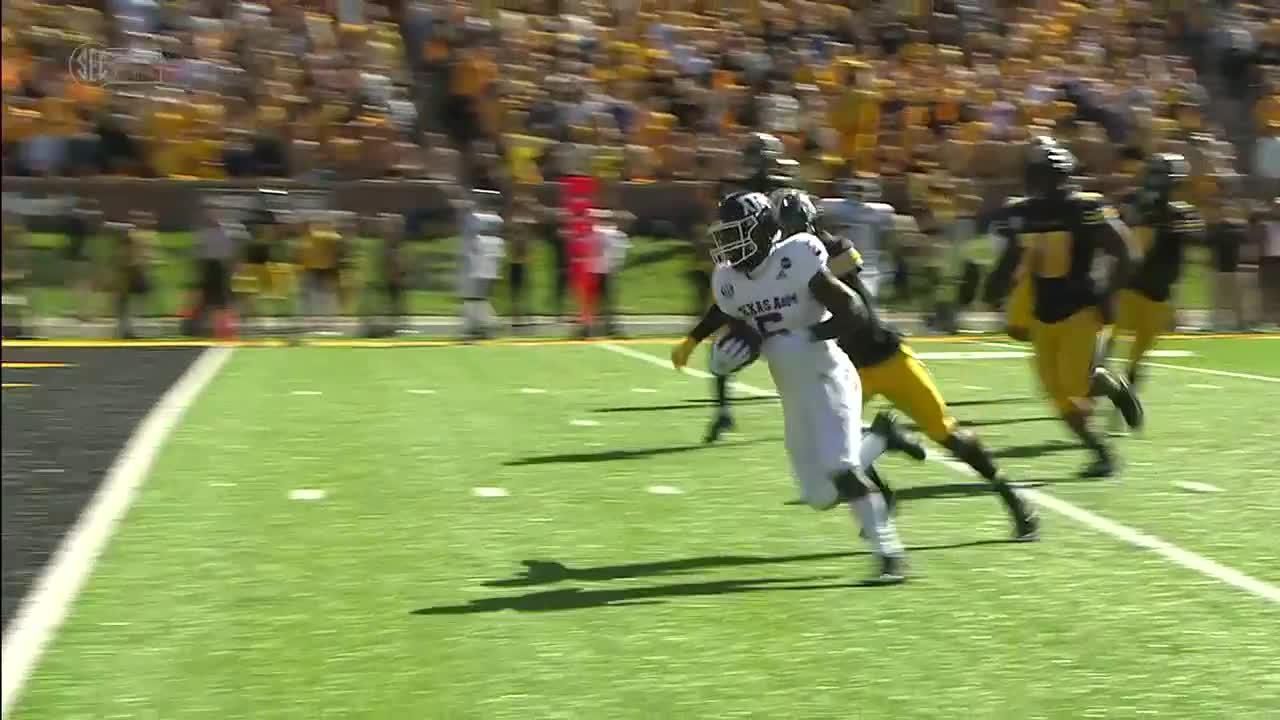 Texas A&M goes up 21-0 on Devon Achane's TD - ESPN Video