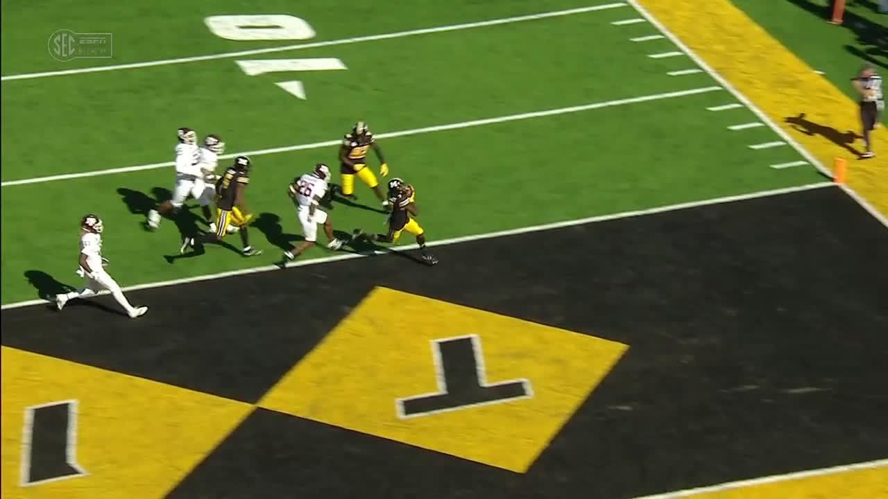 Dominic Lovett's TD cuts into Texas A&M's lead - ESPN Video