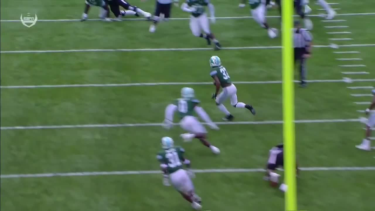 Macon Clark gets the pick vs. Cincinnati - ESPN Video