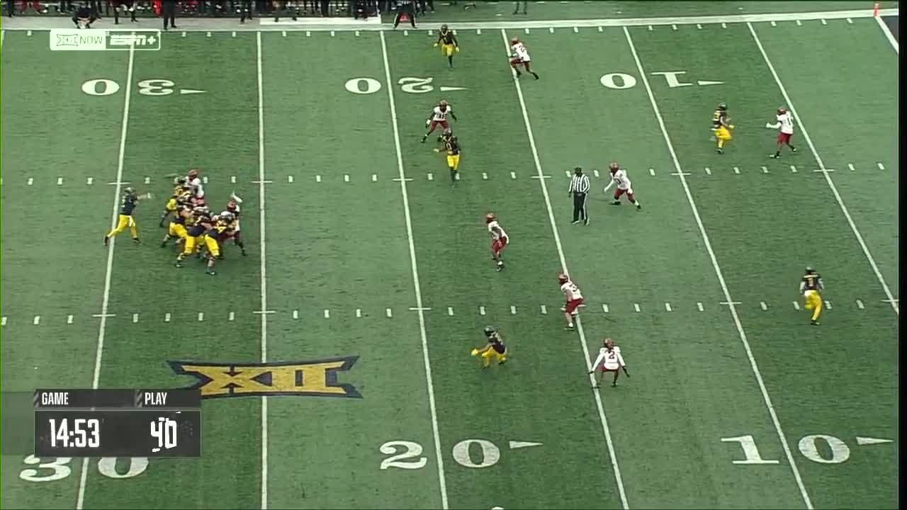 Touchdown! Winston Wright Jr. scores vs. Iowa State - ESPN Video