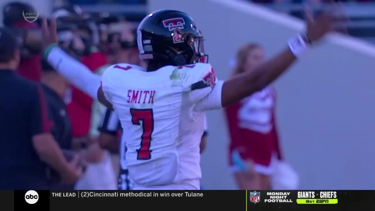 Donovan Smith throws 17-yard TD Pass vs. Oklahoma - ESPN Video