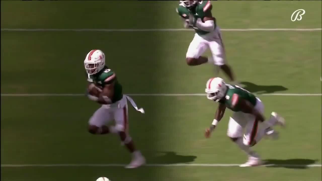 Avantae Williams grabs interception vs. Georgia Tech - ESPN Video