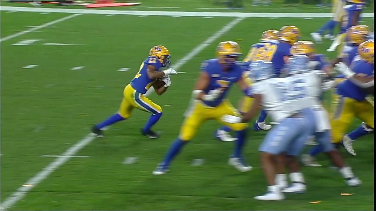Pitt strikes first vs. UNC with rushing TD - ESPN Video