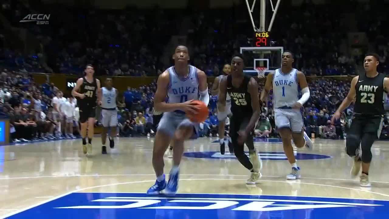 Wendell Moore Jr. rocks the rim with slam dunk - ESPN Video