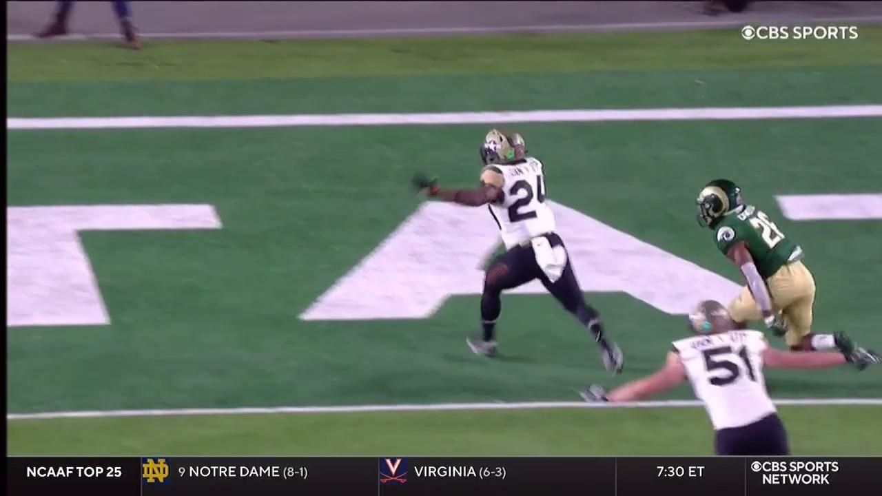 Air Force strikes first as Eldridge bursts into end zone - ESPN Video