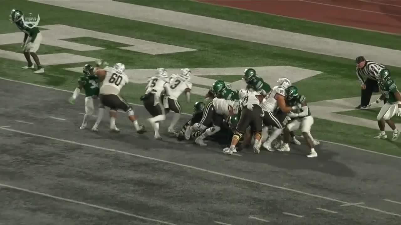 Kaleb Eleby records fifth rushing TD of season - ESPN Video