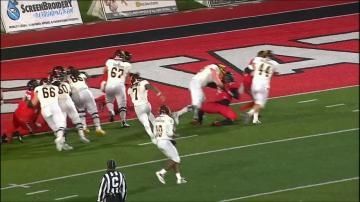 Lew Nichols punches in his third TD to help the Chippewas win - ESPN Video
