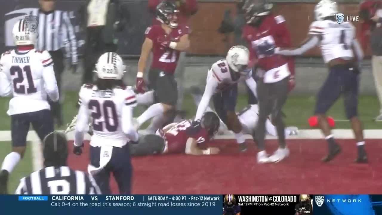 Max Borghi runs in opening TD for Washington State - ESPN Video