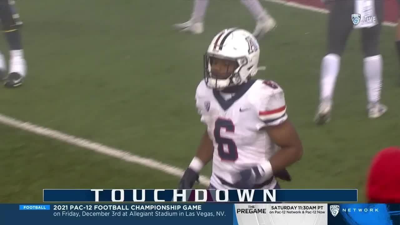 Michael Wiley scores 27-yard TD for Arizona - ESPN Video