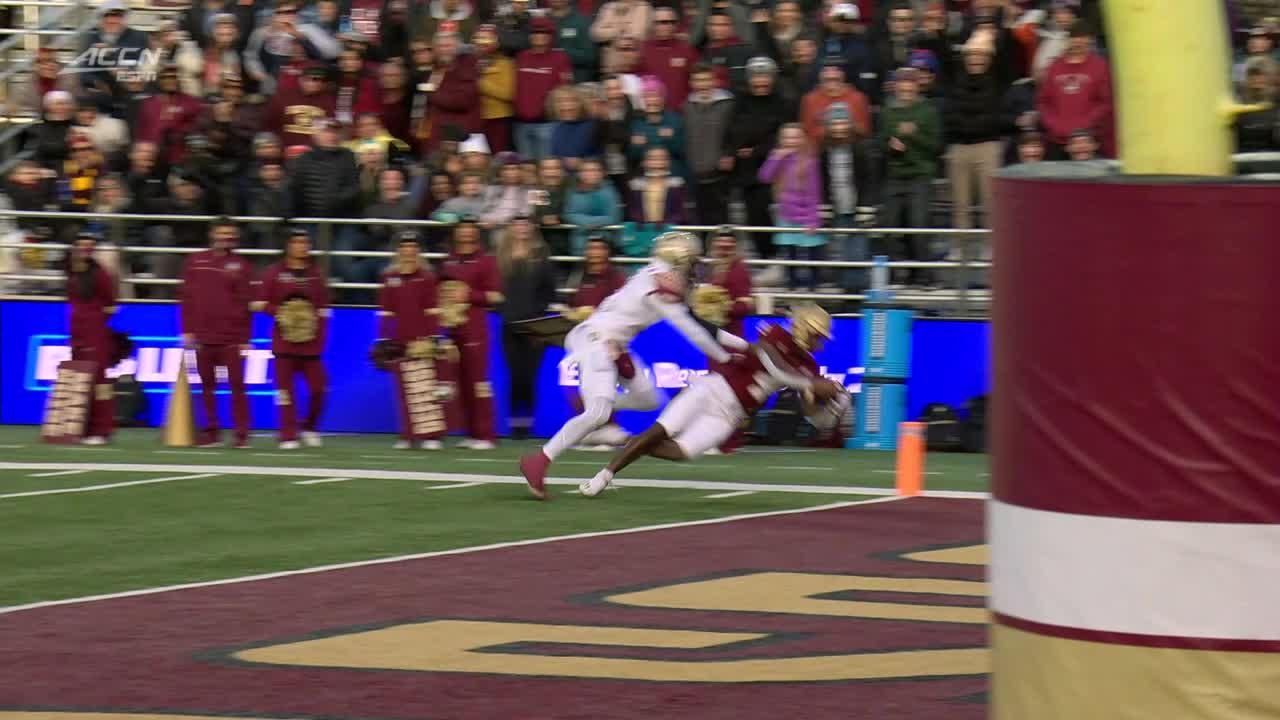 Touchdown! Zay Flowers scores vs. Florida State - ESPN Video