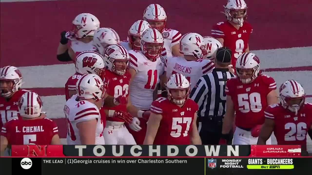 Nebraska's Markese Stepp muscles his way into the end zone - ESPN Video