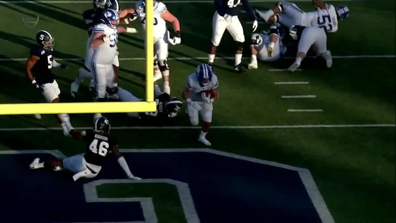 Lopini Katoa rushes in for a 5-yard BYU touchdown - ESPN Video