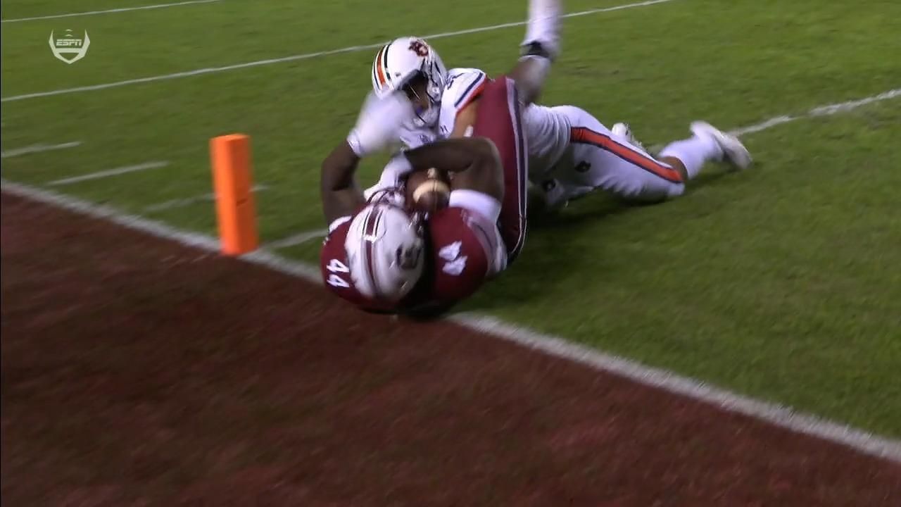 South Carolina relies on fullback TD to tie the game - ESPN Video