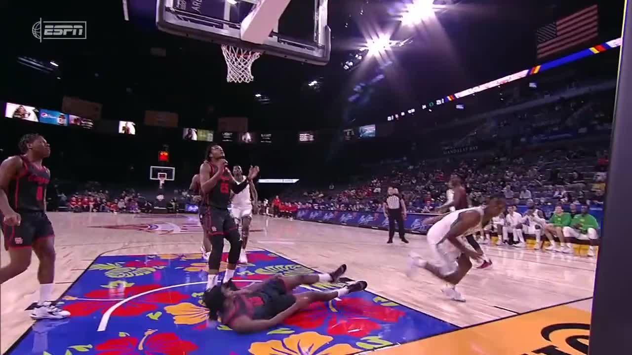 Eric Williams Jr. with the and-1 bucket - ESPN Video